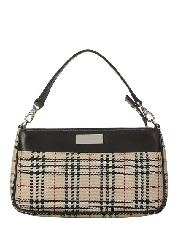 Burberry House Check Jacquard Bag - Beige
