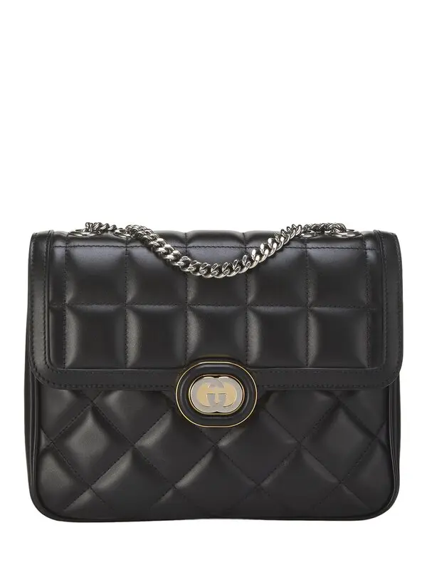 Gucci Deco Shoulder Bag - Black