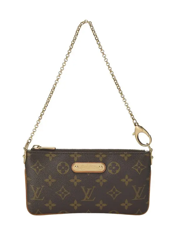 LOUIS VUITTON Monogram Canvas Milla - Brown