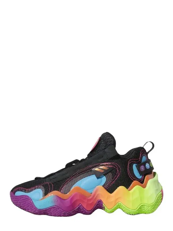 Adidas X Candace Parker Exhibit B Mid "can Do!" Sneakers - Black