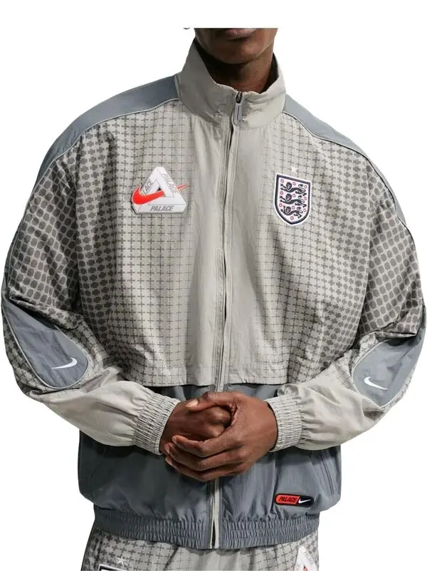 Nike X Palace England Cryoshot Track Jacket - Grey