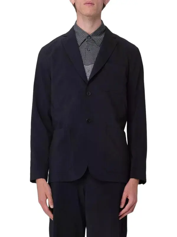 Armani Exchange Single-breasted Blazer - Blue