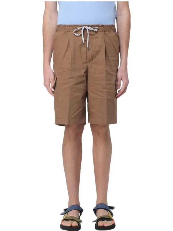 PT TORINO Cargo Drawstring Shorts - Brown