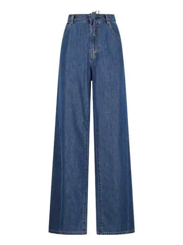 DARKPARK Iris Bag Trousers - Blue