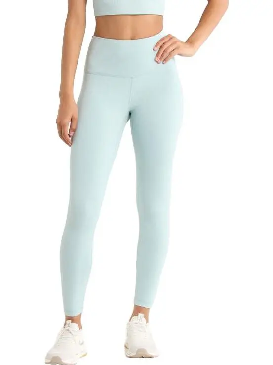 Zella Live In High Waist 7/8 Leggings - Blue Raindrop