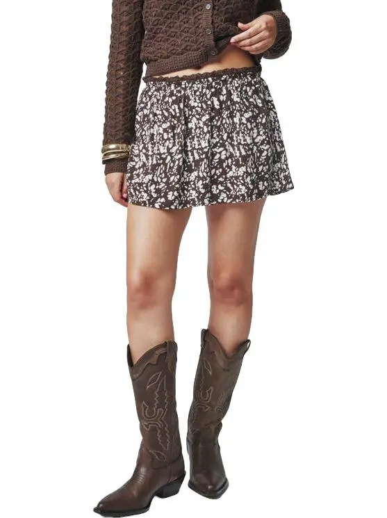 FLORENCE BY MILLS Floral Print Mini Skirt - Pony