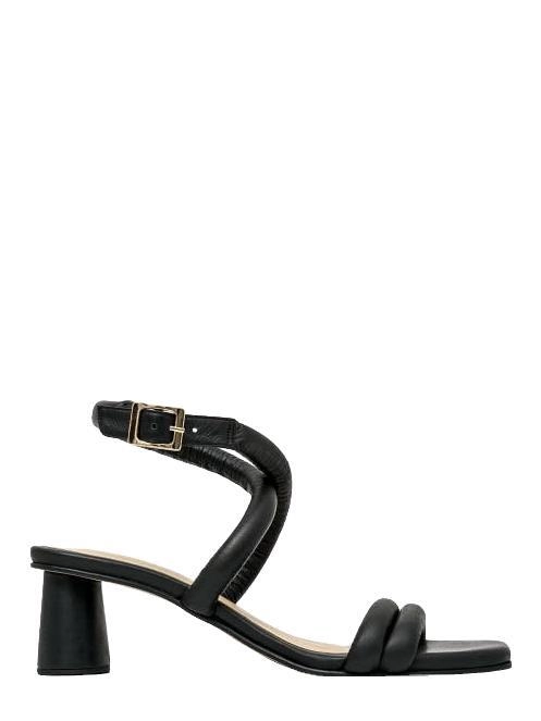 ALTA Renatta Padded Strap Block Heel Sandals - Black