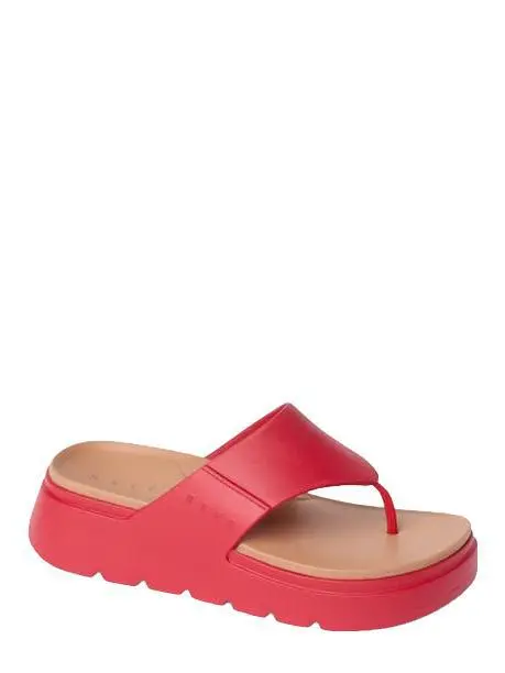 Reef Cali Laguna Platform Flip Flop - Salsa