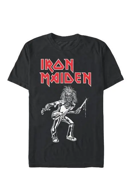 IRON MAIDEN Eddie Knife Graphic T-shirt - Black
