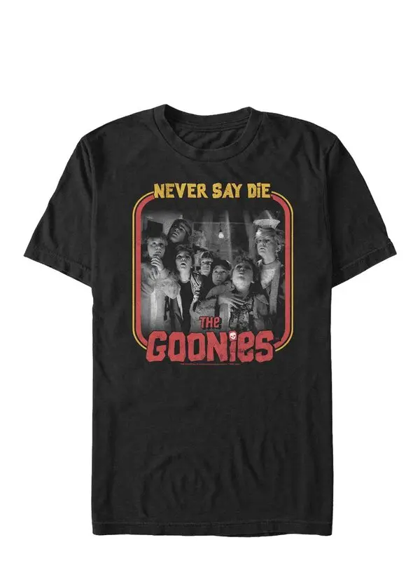 THE GOONIES Group Shot Graphic T-shirt - Black
