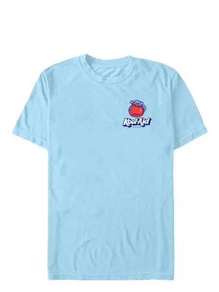 KOOL-AID Pocket Jar Logo Graphic T-shirt - Light Blue