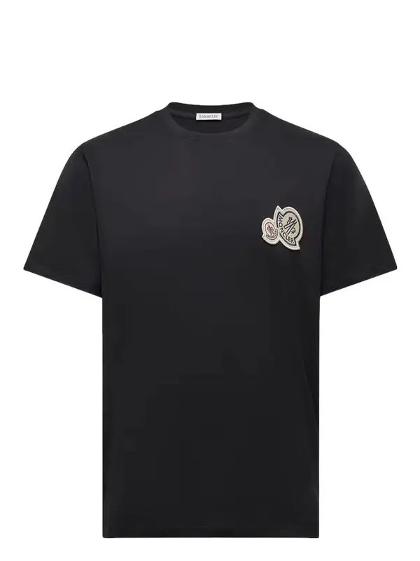 Moncler Polo Shirts - Black