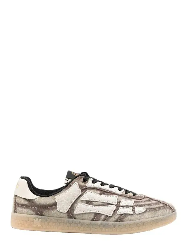 Amiri Low-top Sneakers With Lace-up Fastening - Brown