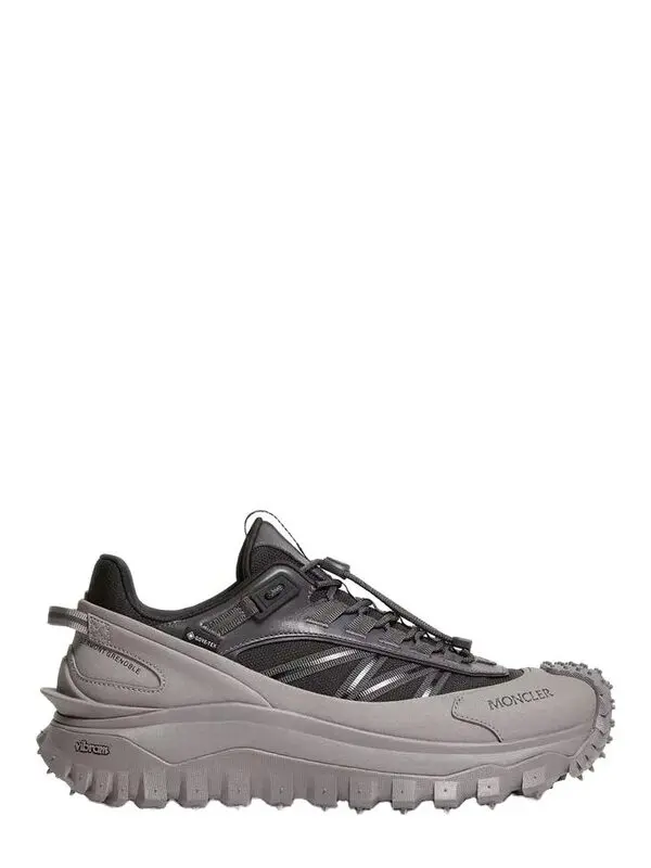 Moncler Grey Gore-tex Low-top Trainers - Gray