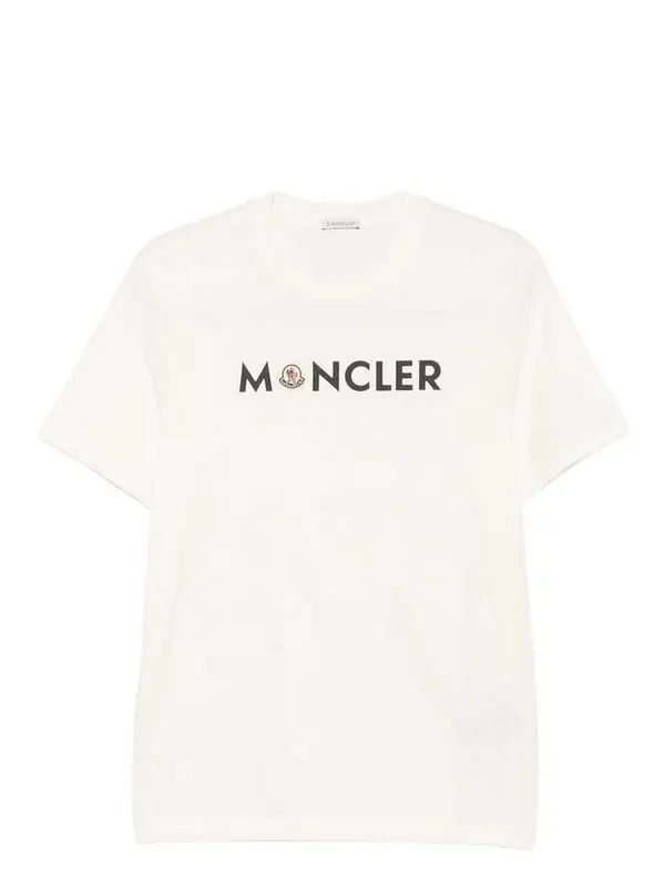 Moncler Neutrals T-shirts & Vests T-shirts - Cream