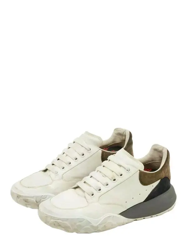 Alexander McQueen Court Low-top Sneakers - White