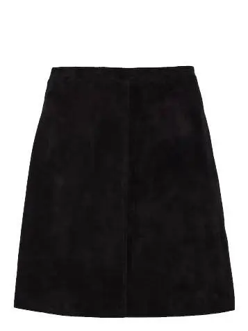 Stouls Lucie Leather Miniskirt - Black