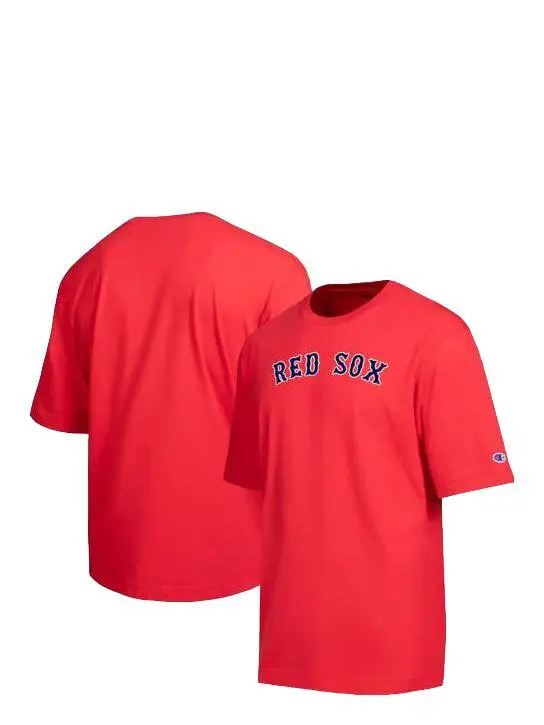 Champion Boston Sox All Star Chenille Wordmark T-shirt - Red