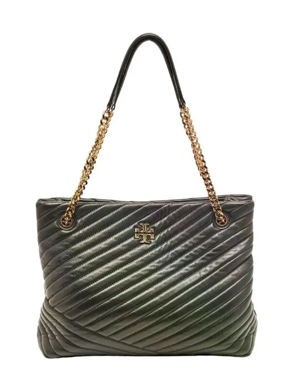 Tory Burch Kira Chevron Tote Bag - Black
