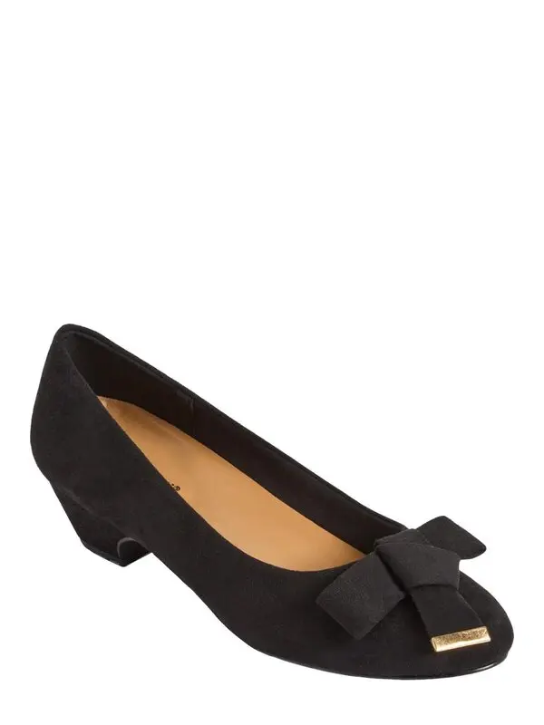 COMFORTVIEW The Flynn Slip-on Pump - Black