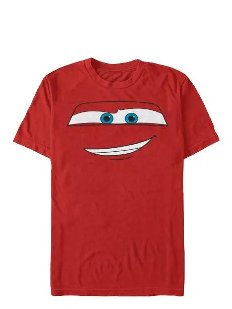 CARS Lightning Mcqueen Big Face Graphic T-shirt - Red