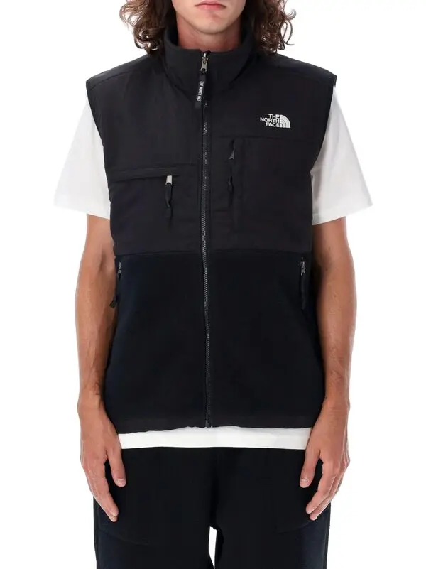 The North Face Retro Denali Vest In Technical Fabric - Black