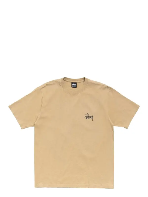 StÜssy Big Dog Stone Washed T-shirt - Tan