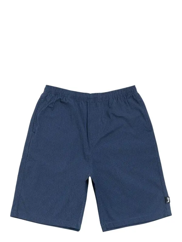 StÜssy Seersucker Beach Shorts - Blue
