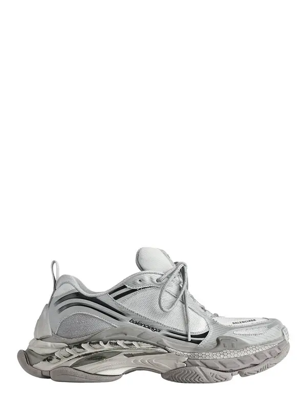 Balenciaga Triple S.2 Distressed Sneakers - Grey