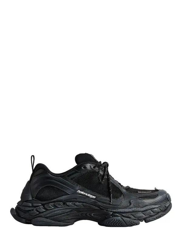 Balenciaga Triple S.2 Distressed Effect Sneakers - Black