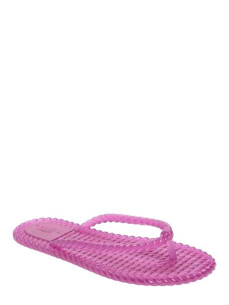 BRIZZA Braided Jelly Flip Flop - Pink