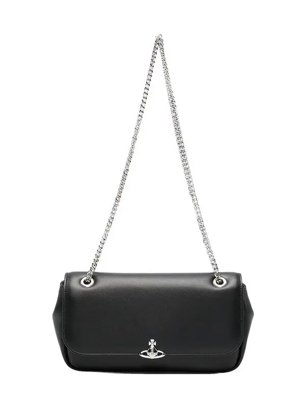 VIVIENNE WESTWOOD Chain Crossbody Bag - Black