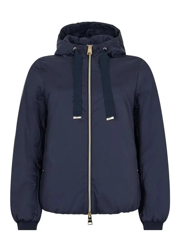 Herno Hooded Padded Jacket - Blue