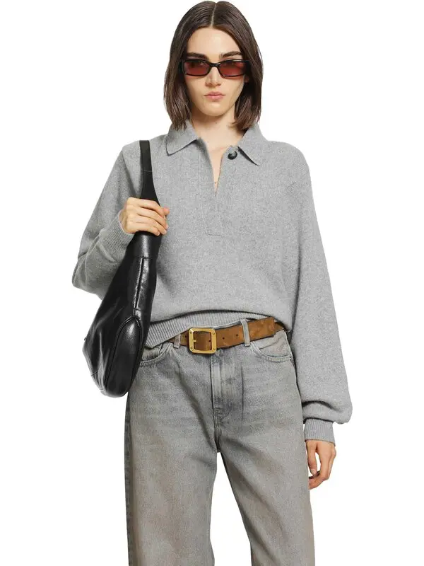 HAIKURE Ash Relaxed Sweater - Grey