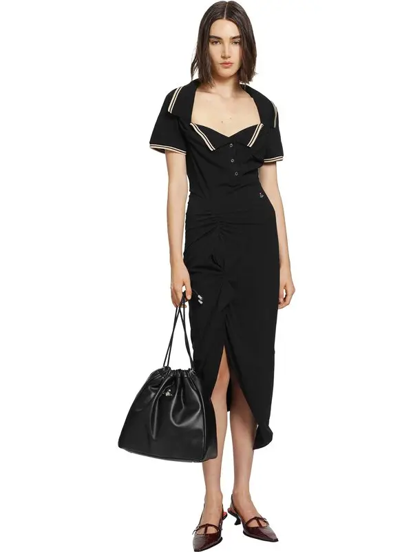 VIVIENNE WESTWOOD Long Monday Pulling Dress - Black