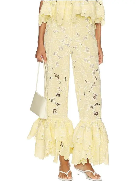 Celiab Tava Pants - Yellow