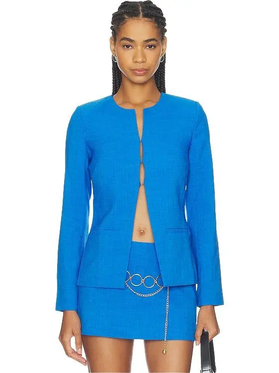 Amanda Uprichard Capria Top - Blue