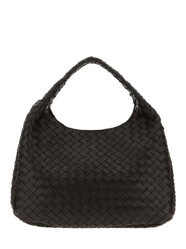 Bottega Veneta Large Campana Shoulder Bag - Brown