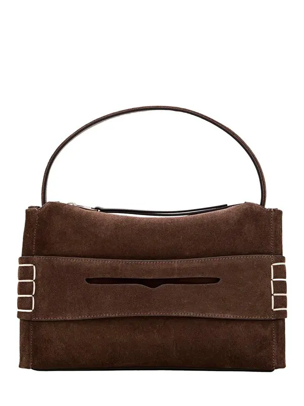 JW Anderson Suede Loafer Bag - Multicolor