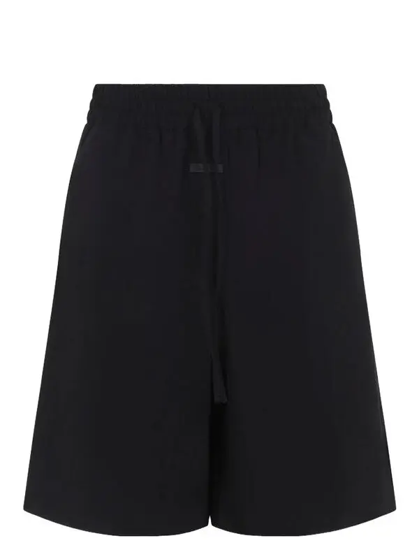 Fear Of God Bermuda Shorts With Drawstring Waist - Black
