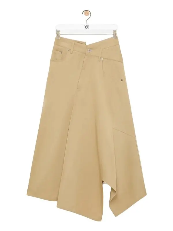 Loewe Asymmetric Mid Waist Skirt - No