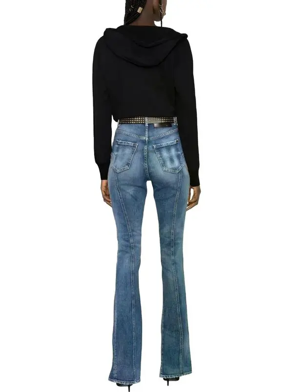 Dsquared2 High-waisted Flared Jeans - Blue