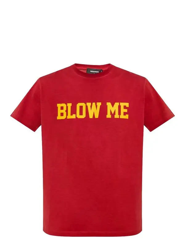 Dsquared2 Blow Me T-shirt - Red