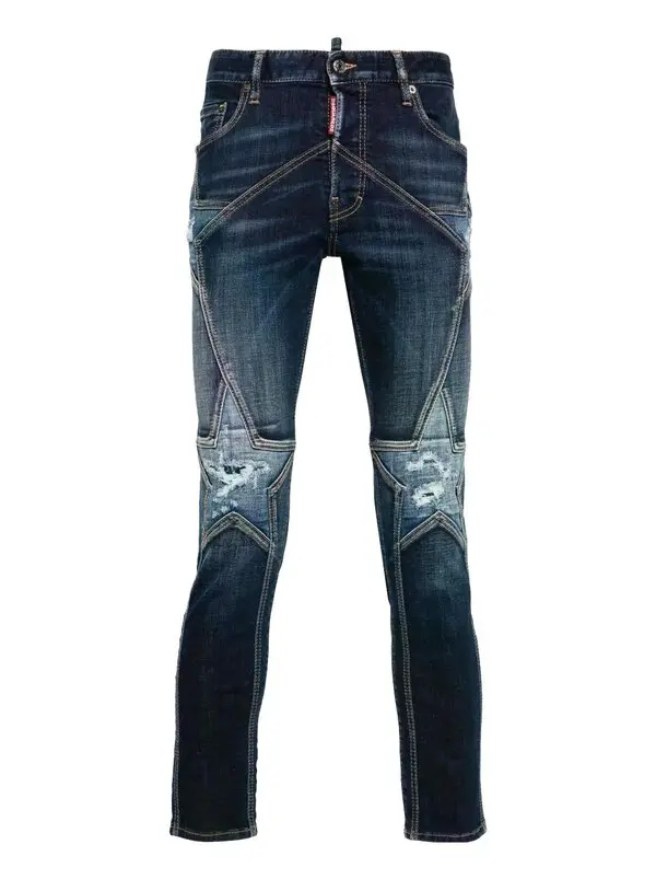 Dsquared2 Super Star Slim-cut Jeans - Blue