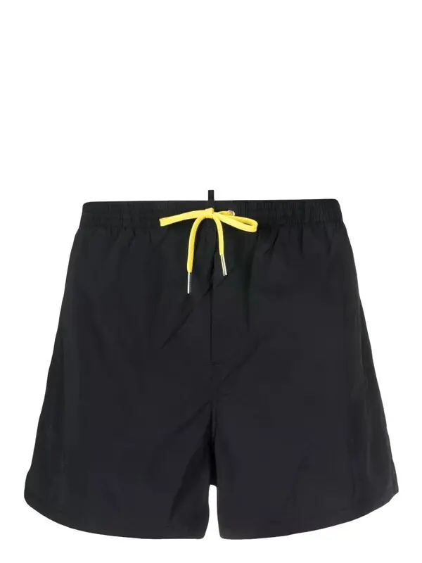 Dsquared2 X Pac-man Logo Swim Shorts - Black