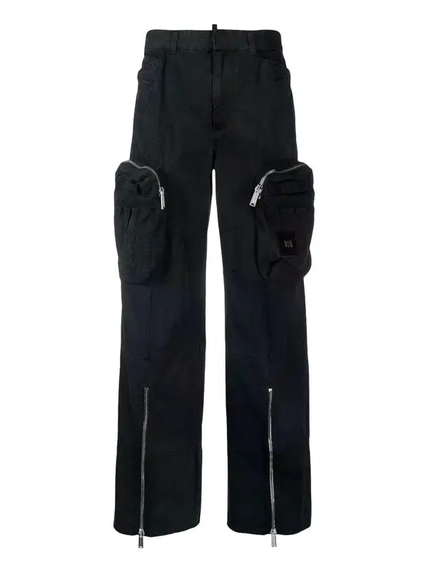 Dsquared2 Cargo Trousers - Black