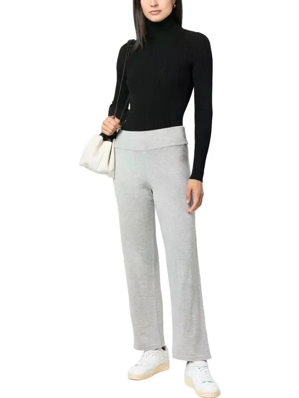 Woolrich Straight-leg Wool-blend Trousers - Grey