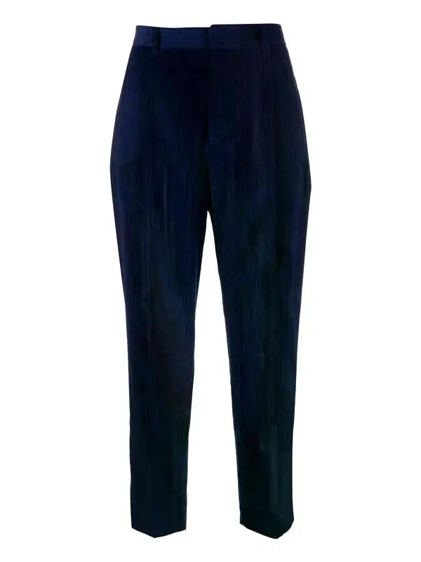 Woolrich Tapered Corduroy Trousers - Blue