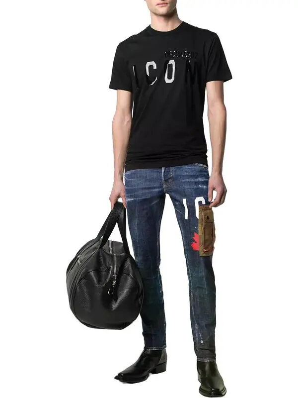 Dsquared2 Logo-print T-shirt - Black