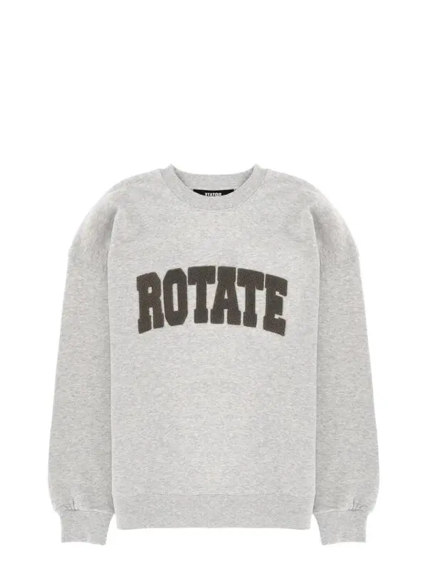 ROTATE BY BIRGER CHRISTENSEN Logo Sweatshirt - Gray